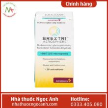 Thuốc hít xịt Breztri aerosphere 160mcg/7.2mcg/5mcg có tác dụng gì?