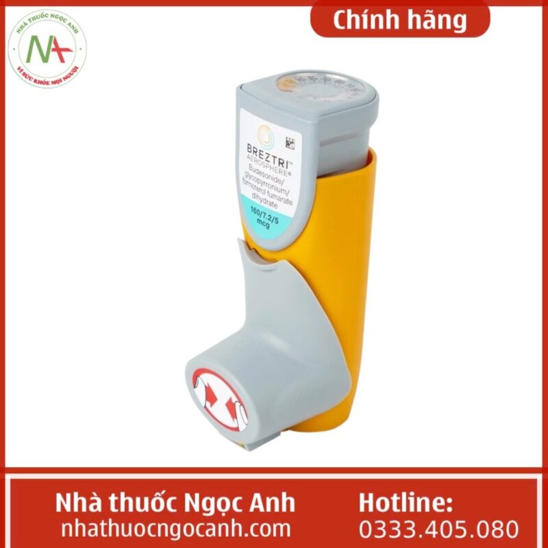 Thuốc hít xịt Breztri aerosphere 160mcg/7.2mcg/5mcg có tác dụng gì?