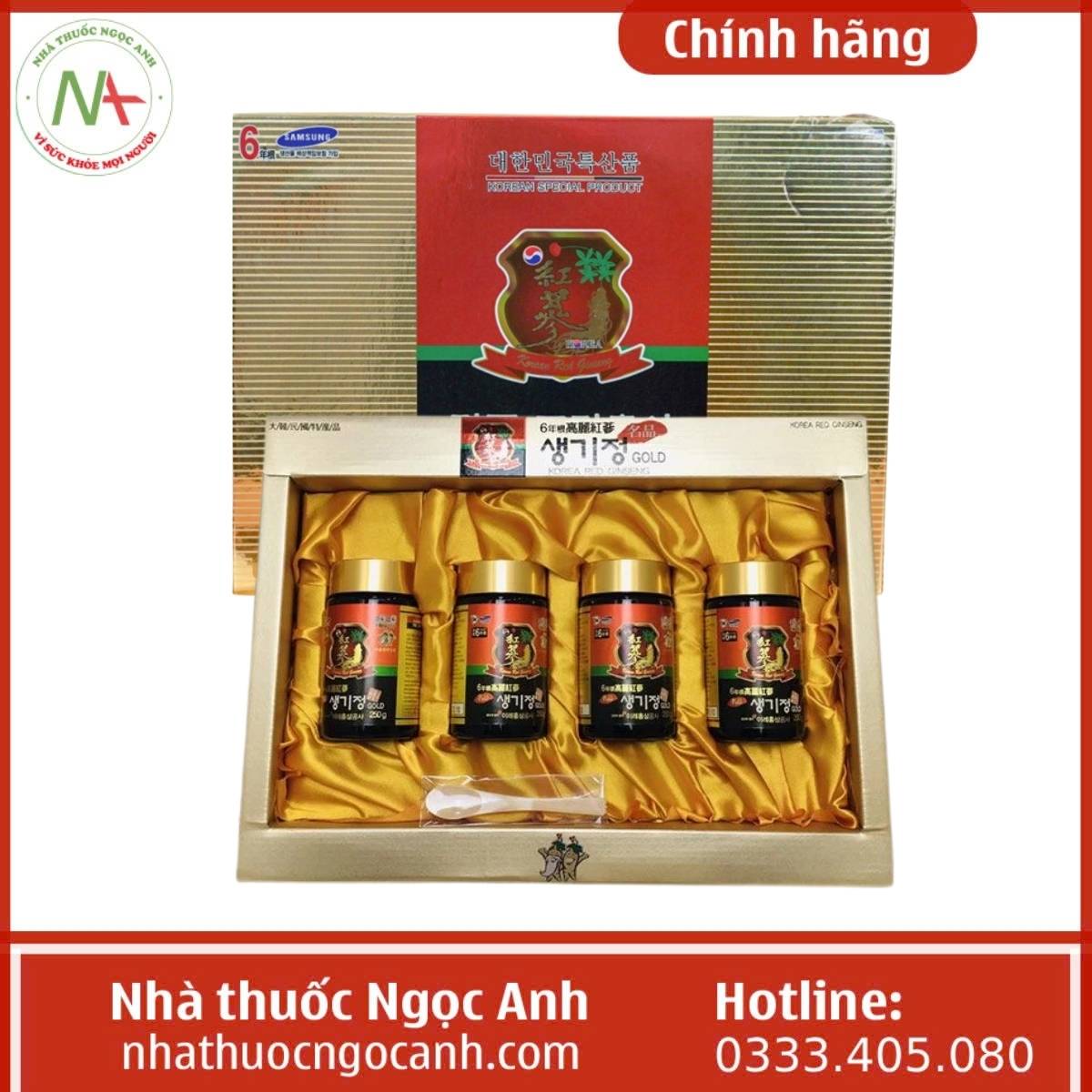 Cao Hồng Sâm Gold Hàn Quốc có công dụng gì, mua chính hãng ở đâu?