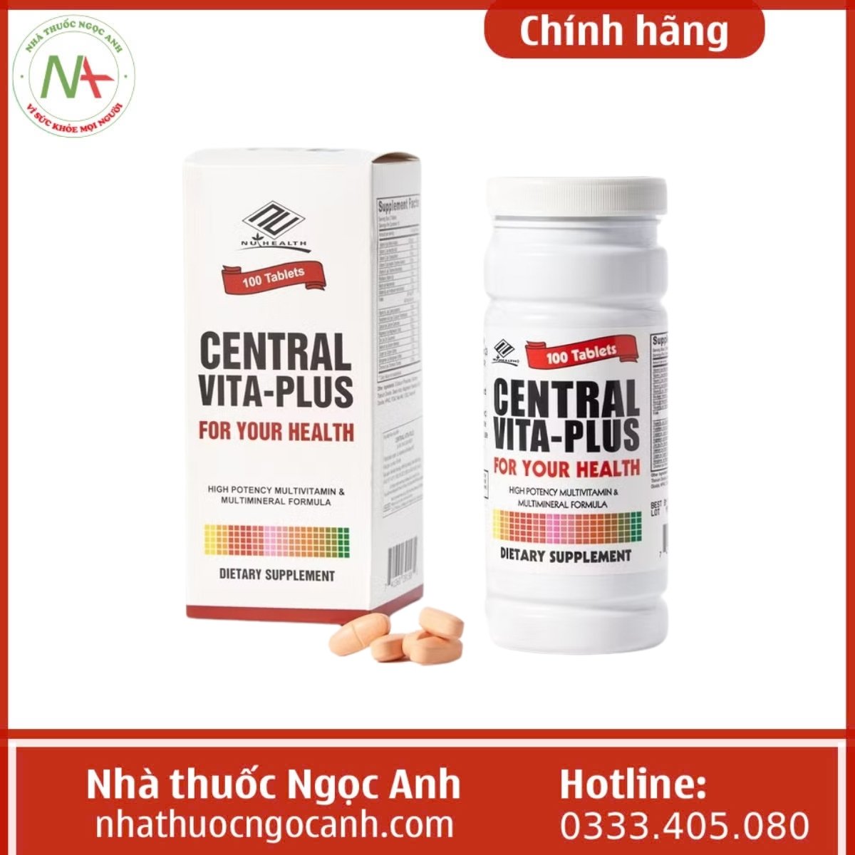 Central Vita - Plus có tác dụng gì, giá bao nhiêu, mua chính hãng ở đâu?