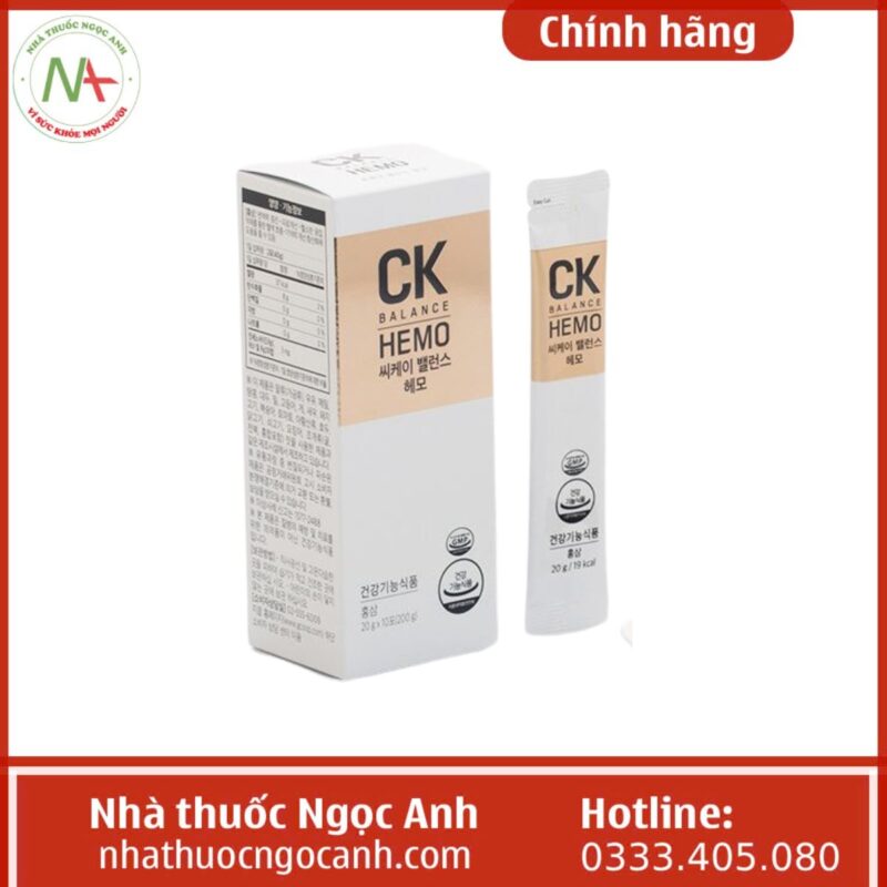 CK Balance Hemo Jin có công dụng gì, mua chính hãng ở đâu?