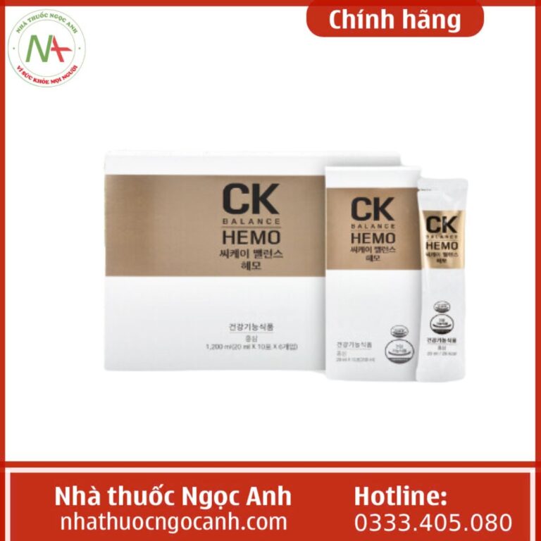 CK Balance Hemo Jin có công dụng gì, mua chính hãng ở đâu?