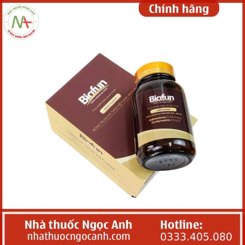 Đông Trùng Hạ Thảo Việt Nam Biofun có tác dụng gì, mua ở đâu?