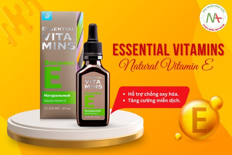 Thuốc Essential Vitamins Natural Vitamin E có tác dụng gì, mua ở đâu?