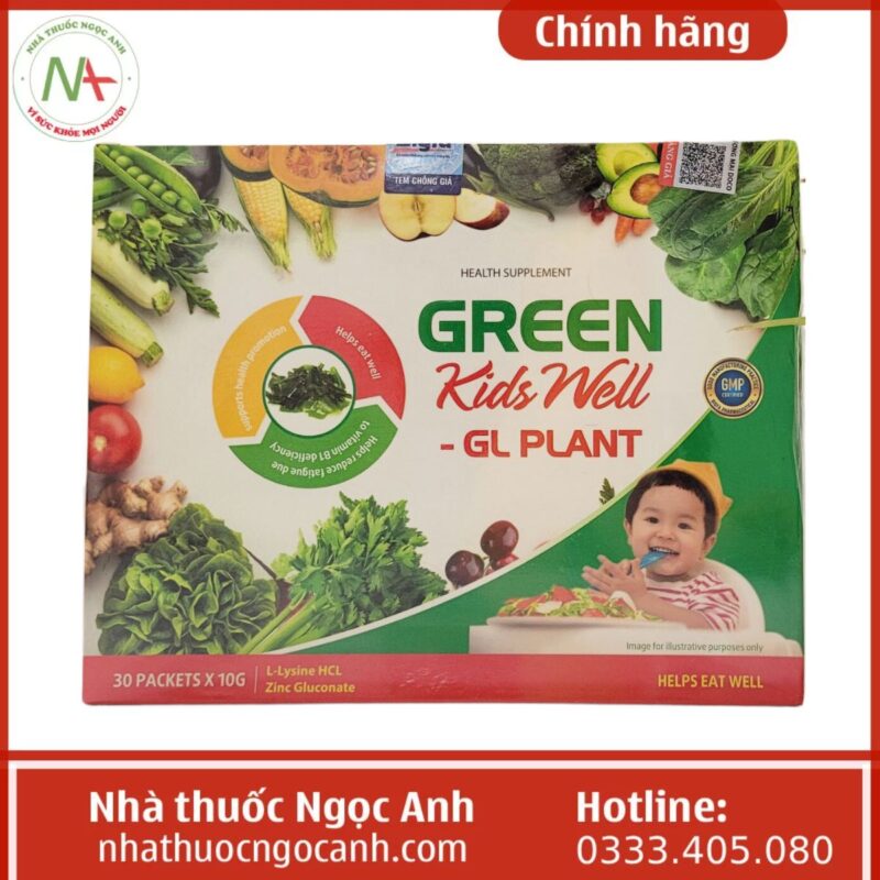 Green Kids Well-GL Plant có tác dụng gì, giá bao nhiêu, mua ở đâu?