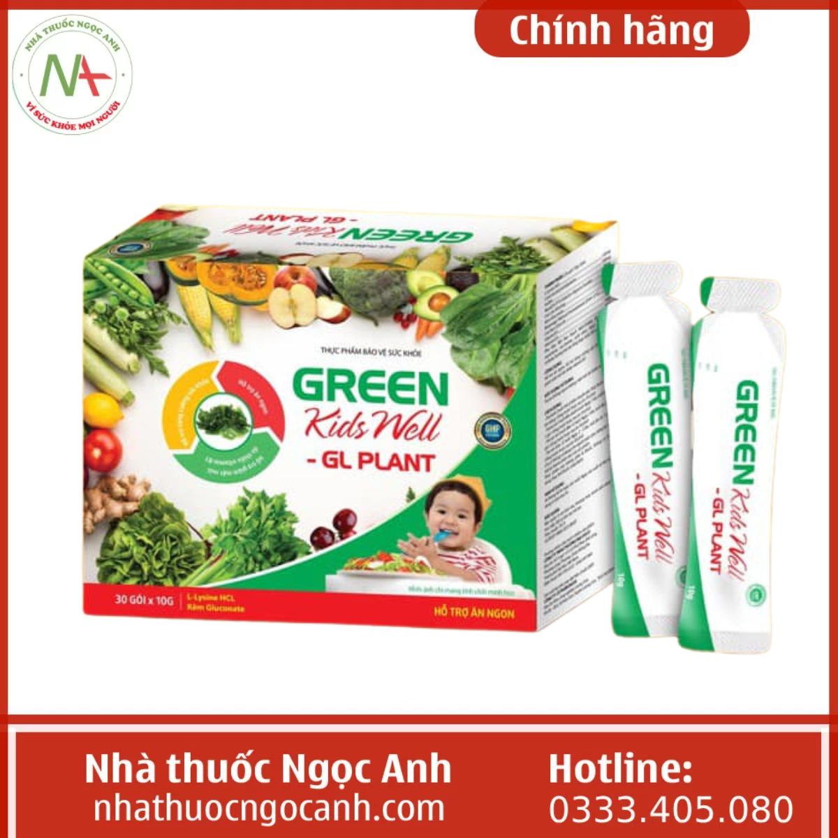 Green Kids Well-GL Plant có tác dụng gì, giá bao nhiêu, mua ở đâu?