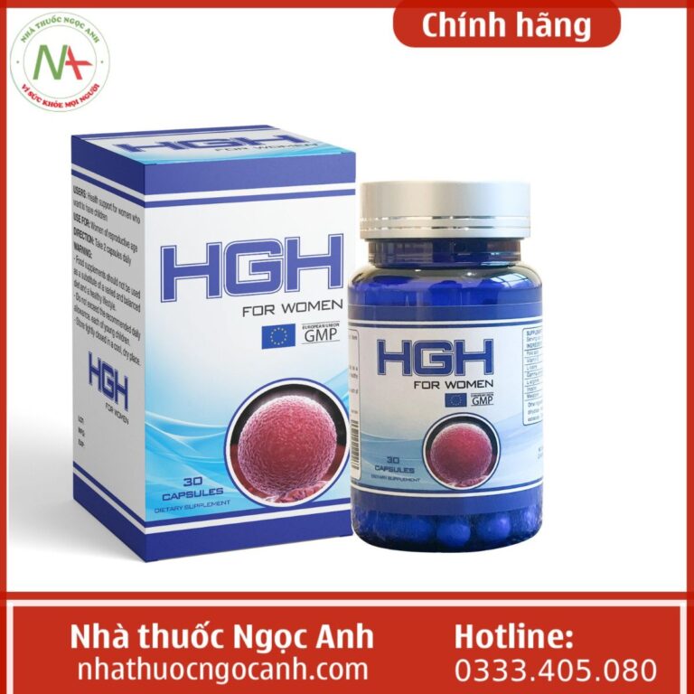 Thuốc HGH For Women có tốt không, giá bao nhiêu, mua ở đâu