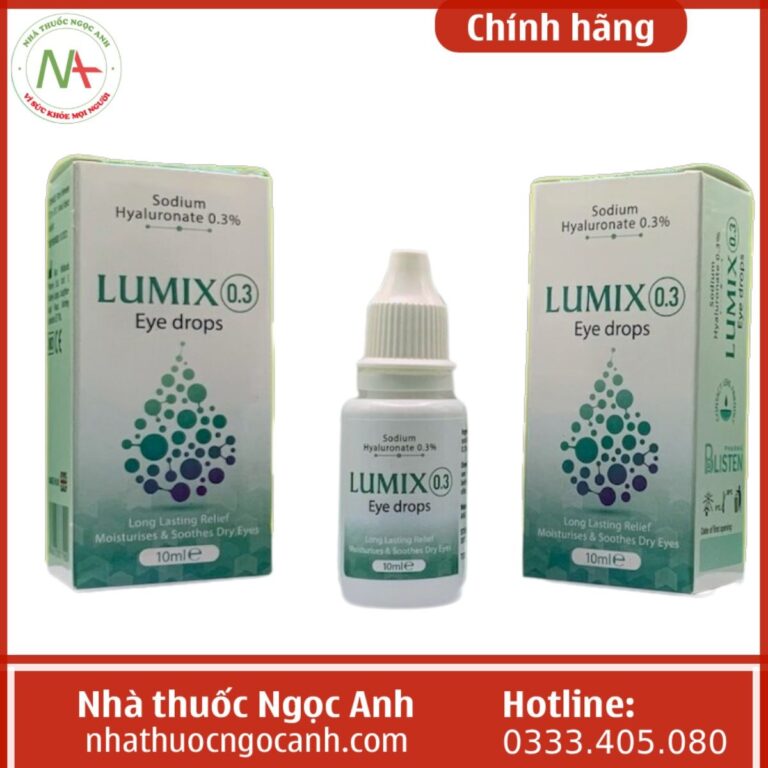 Lumix 0.3 Eye Drops (Sodium hyaluronate) mua ở đâu, giá bao nhiêu?
