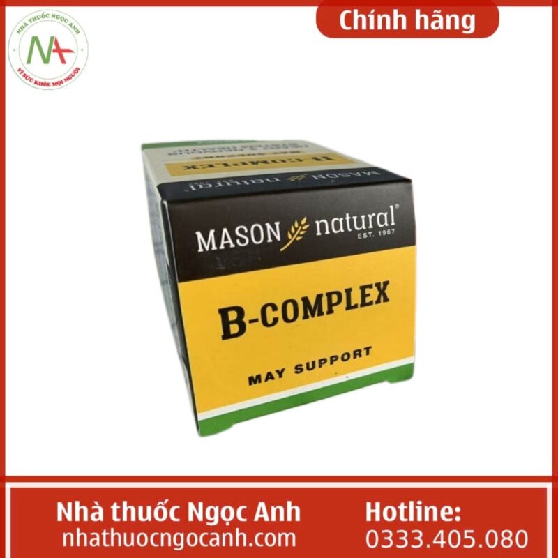 Mason Natural B-Complex có tác dụng gì, mua chính hãng ở đâu?