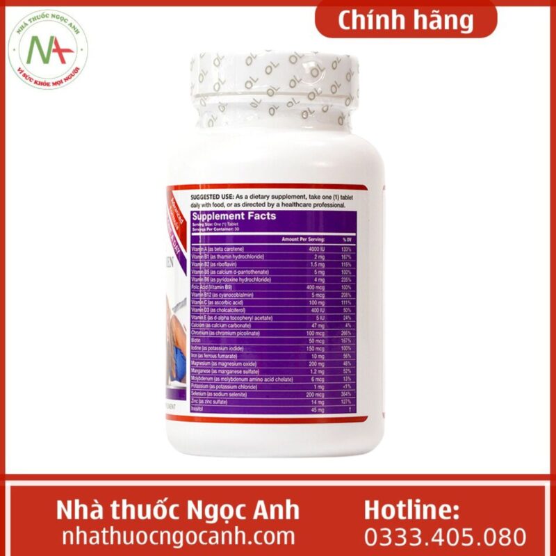 M4W Multi-Vitamin For Women có tác dụng gì, mua ở đâu, giá bao nhiêu?