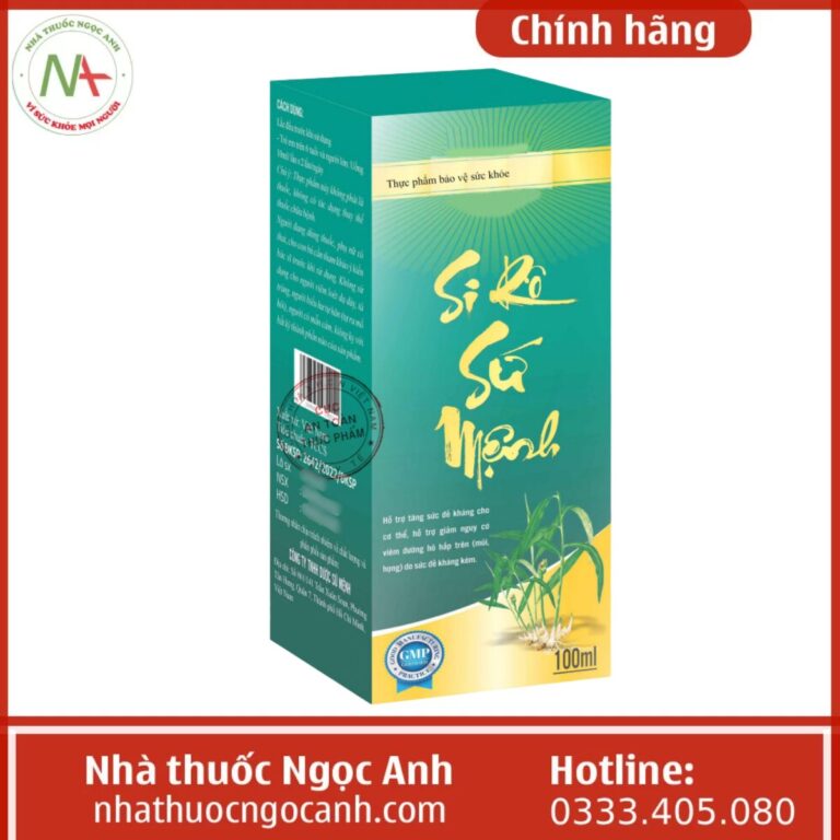 Sirô Sứ Mệnh có tác dụng gì, có tốt không, giá bao nhiêu, mua ở đâu?