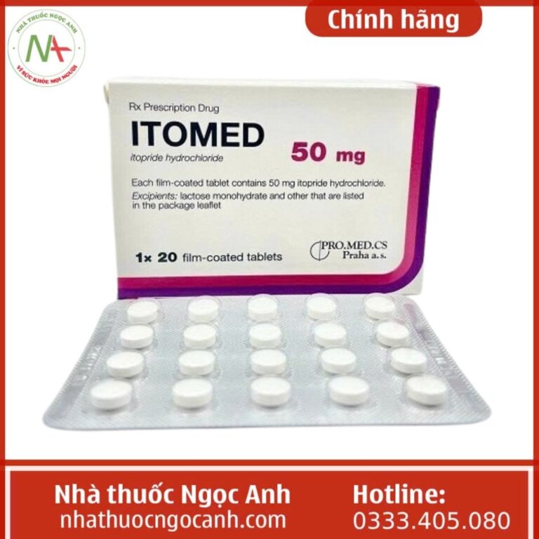 Thuốc Itomed 50mg (Itopride hydrochloride) có công dụng gì?
