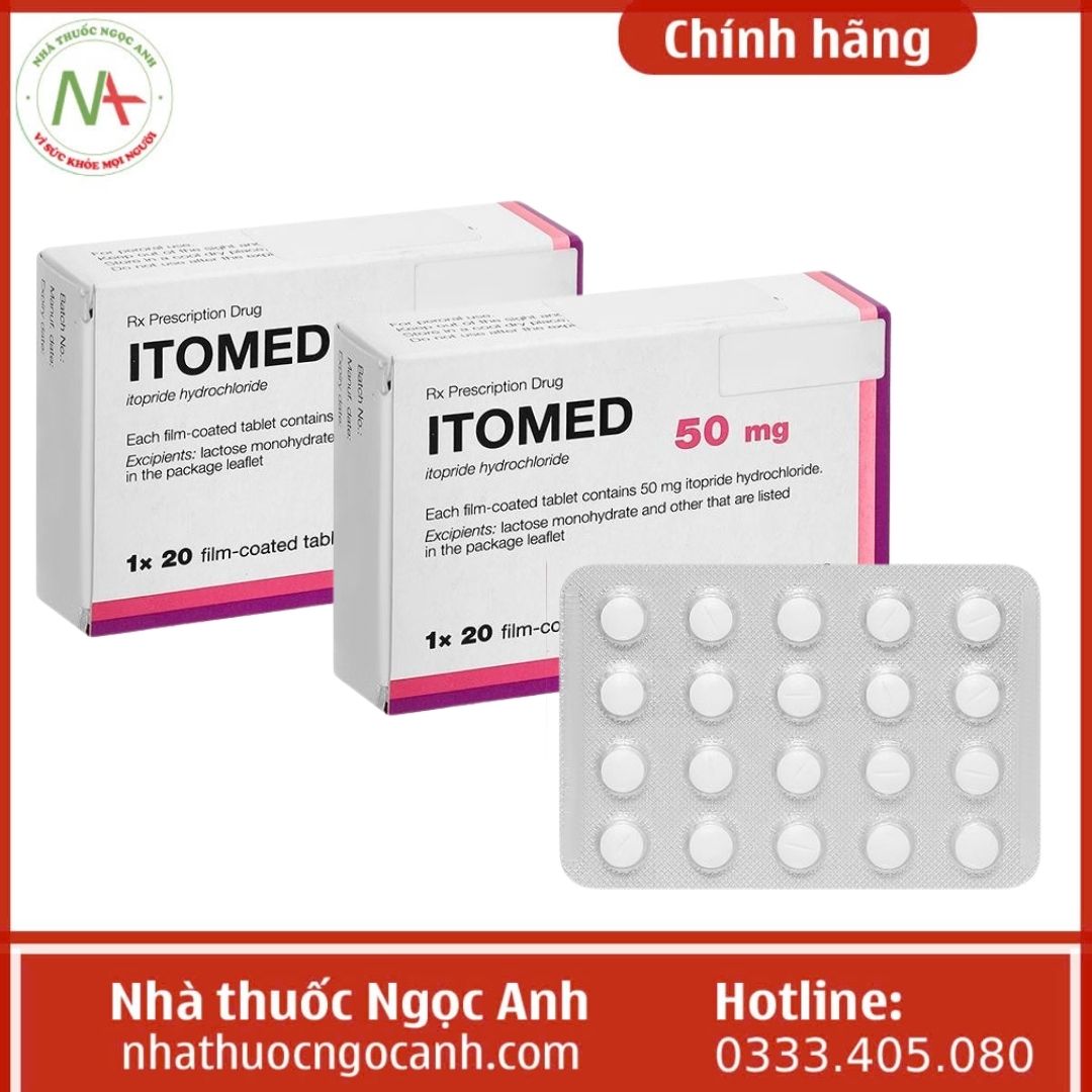 Thuốc Itomed 50mg (Itopride hydrochloride) có công dụng gì?