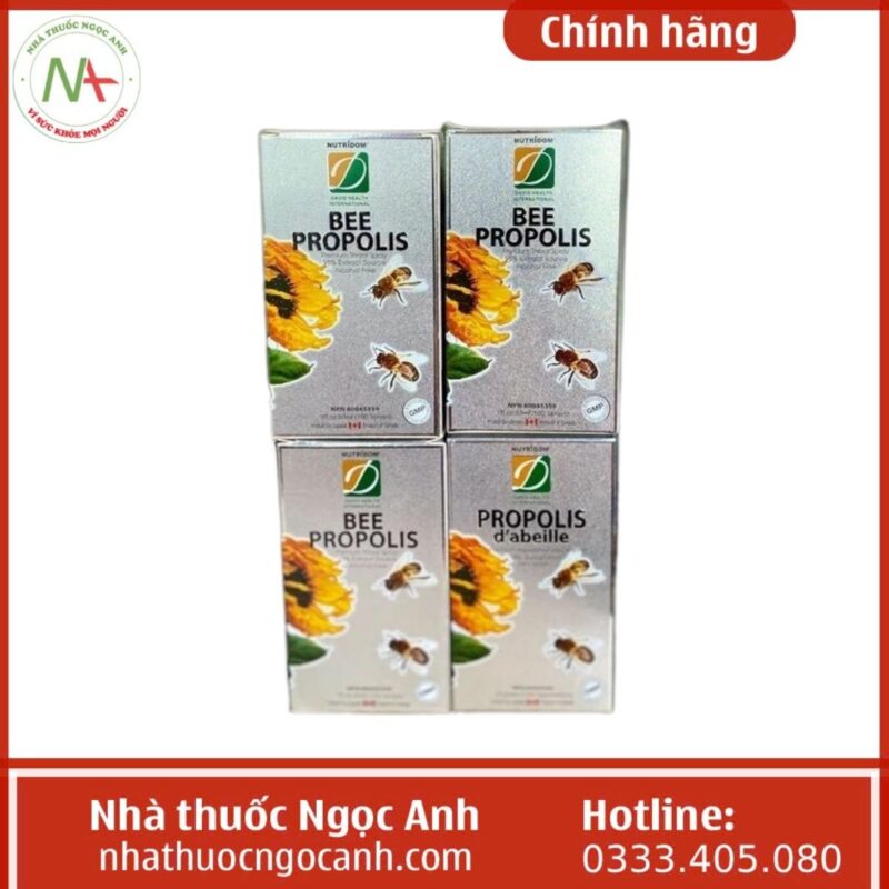 Xịt Keo ong Nutridom Premium Bee Propolis Spray có tác dụng gì?