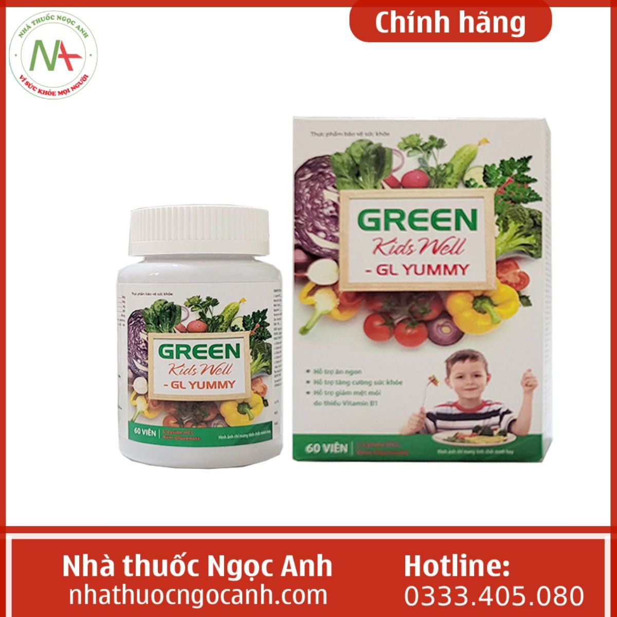 Green Kids Well – GL Yummy có tác dụng gì, có tốt không, giá bao nhiêu?