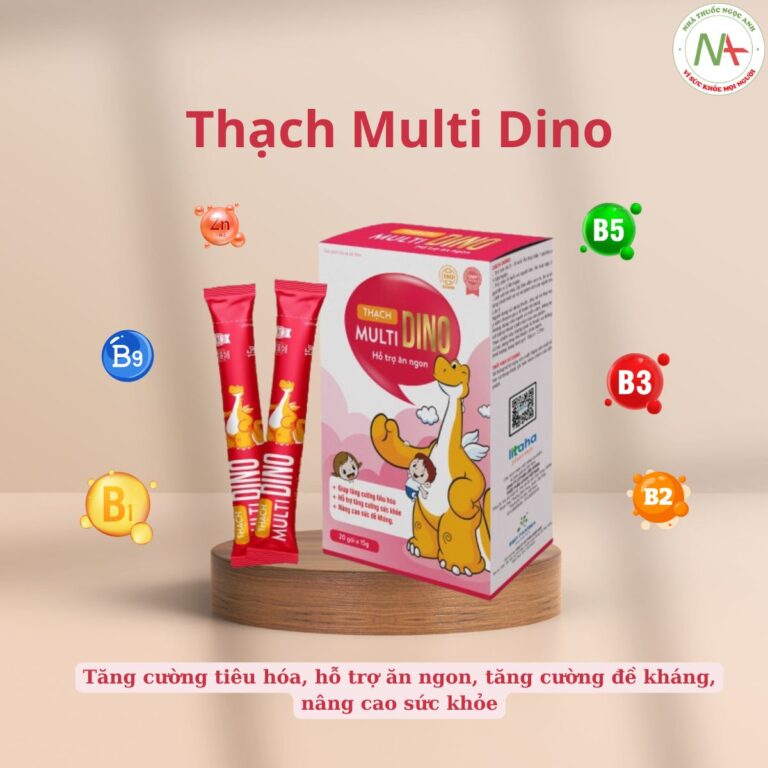 Thạch Multi Dino có tác dụng gì, có tốt không, giá bao nhiêu, mua ở đâu?