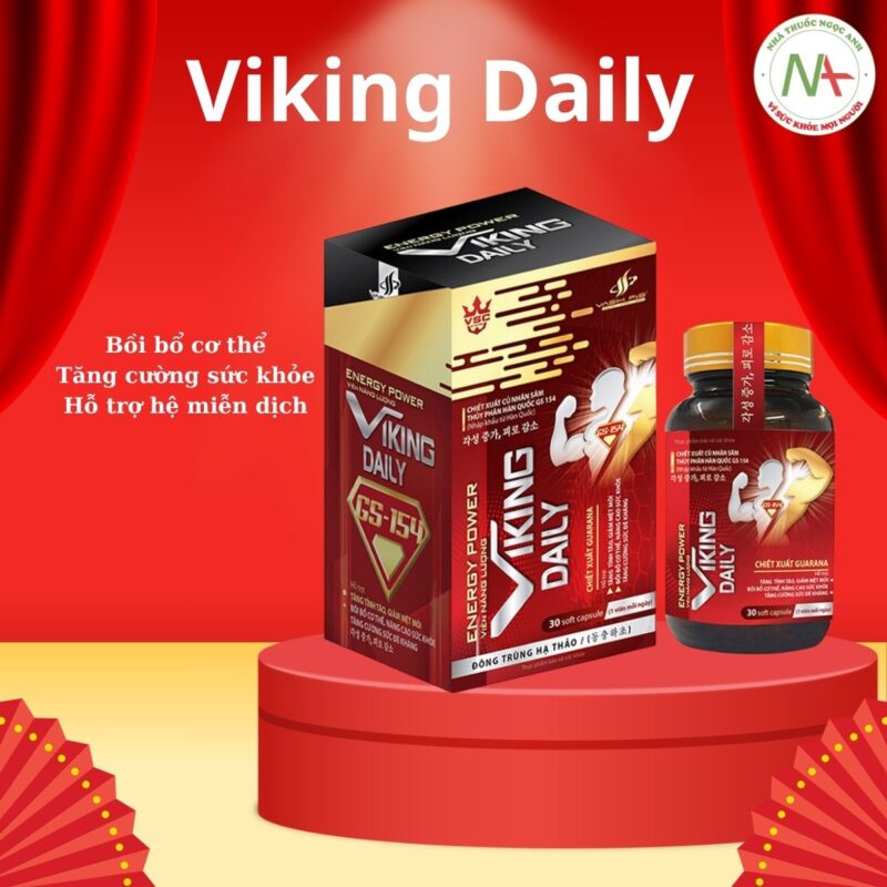 Viking Daily có tác dụng gì, có tốt không, giá bao nhiêu, mua ở đâu?