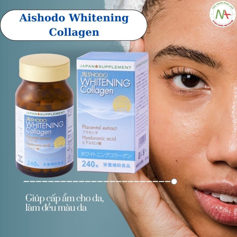 Aishodo Whitening Collagen có tác dụng gì, có tốt không, giá bao nhiêu?