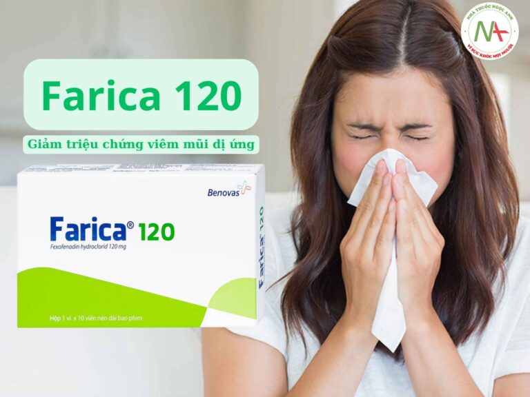 Thuốc Farica 120mg (Fexofenadine) có tác dụng gì, giá bao nhiêu?