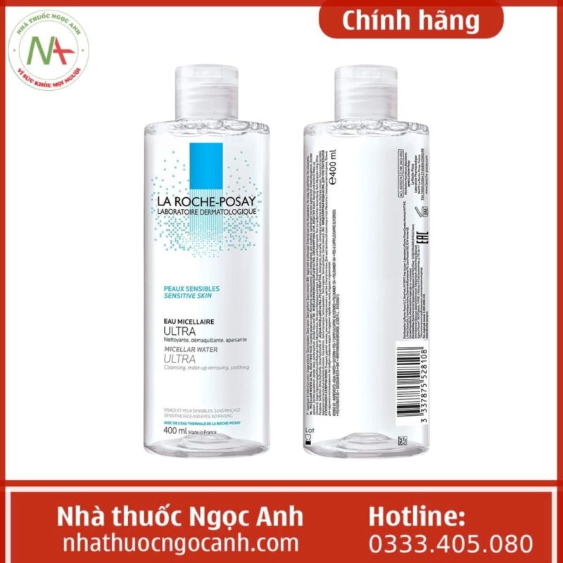 La Roche-Posay Micellar Water Ultra Sensitive Skin có tác dụng gì?