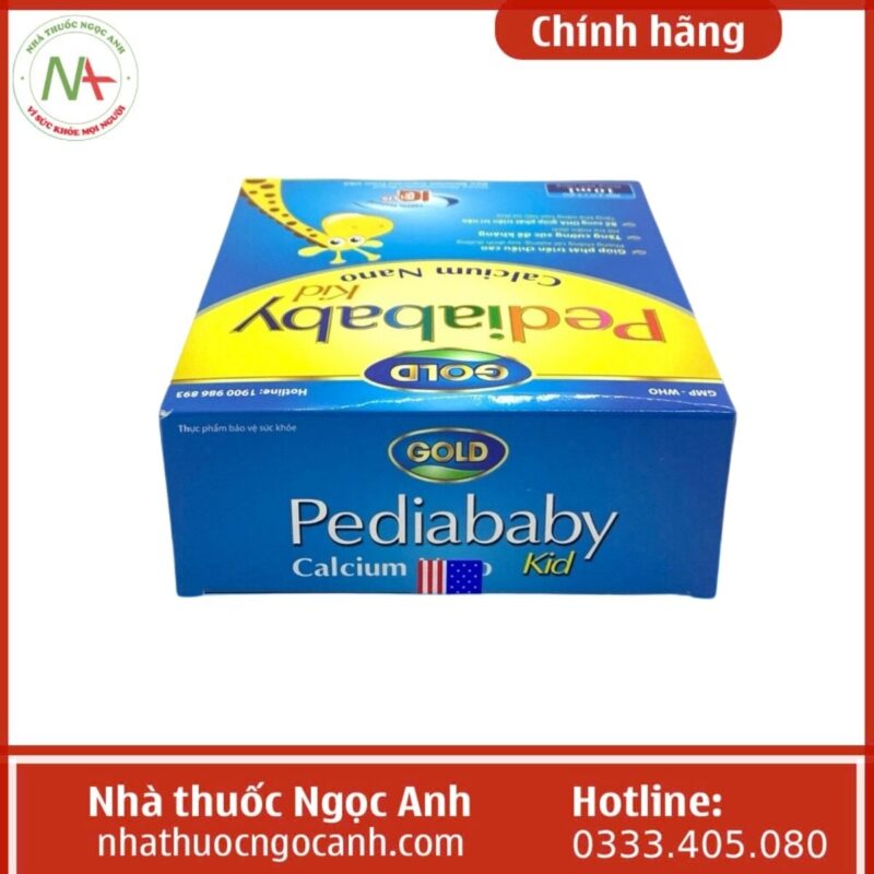 Pediababy Kid Calcium Nano Gold có tác dụng gì? Tìm mua ở đâu?