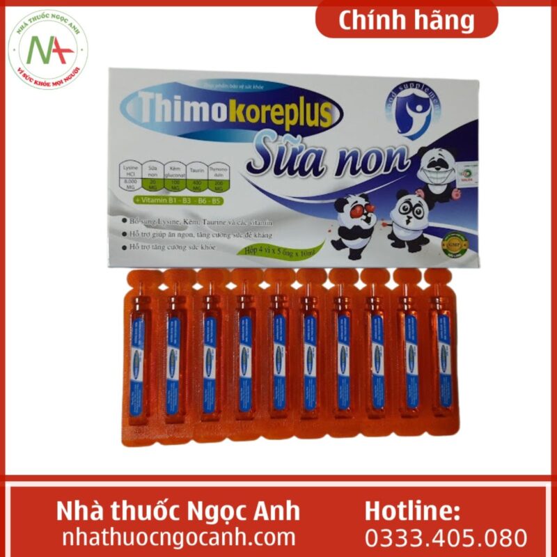 Thimo Koreplus Sữa Non có tác dụng gì, có tốt không, giá bao nhiêu?