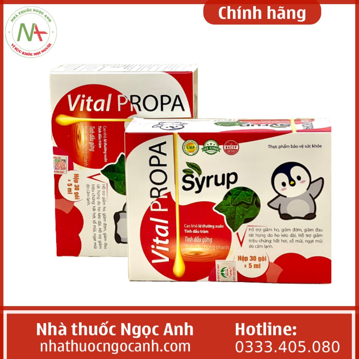 Vital Propa Syrup có tác dụng gì, có tốt không, giá bao nhiêu, mua ở đâu?