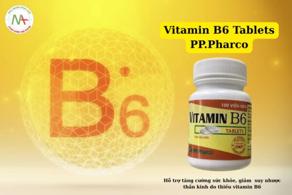 Thuốc Vitamin B6 Tablets PP.Pharco tác dụng gì, giá bao nhiêu?