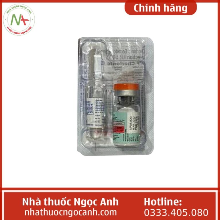 Thuốc IVF-Chorionic HCG 5000IU (HCG) có tác dụng gì, mua ở đâu?