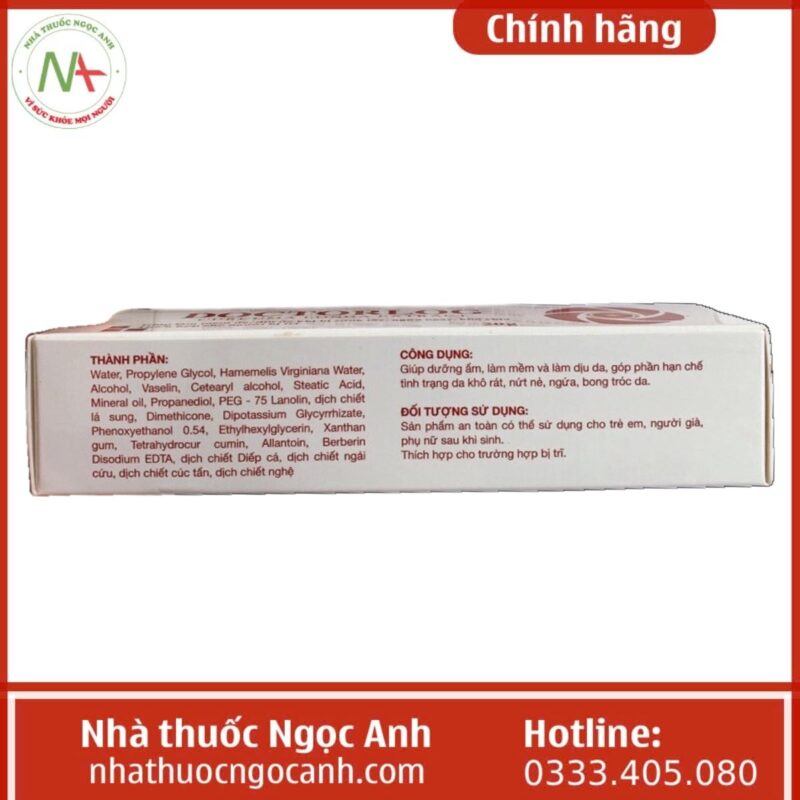 Kem bôi trĩ Doctorlog 20g có tác dụng gì? Mua ở đâu? Giá bao nhiêu?