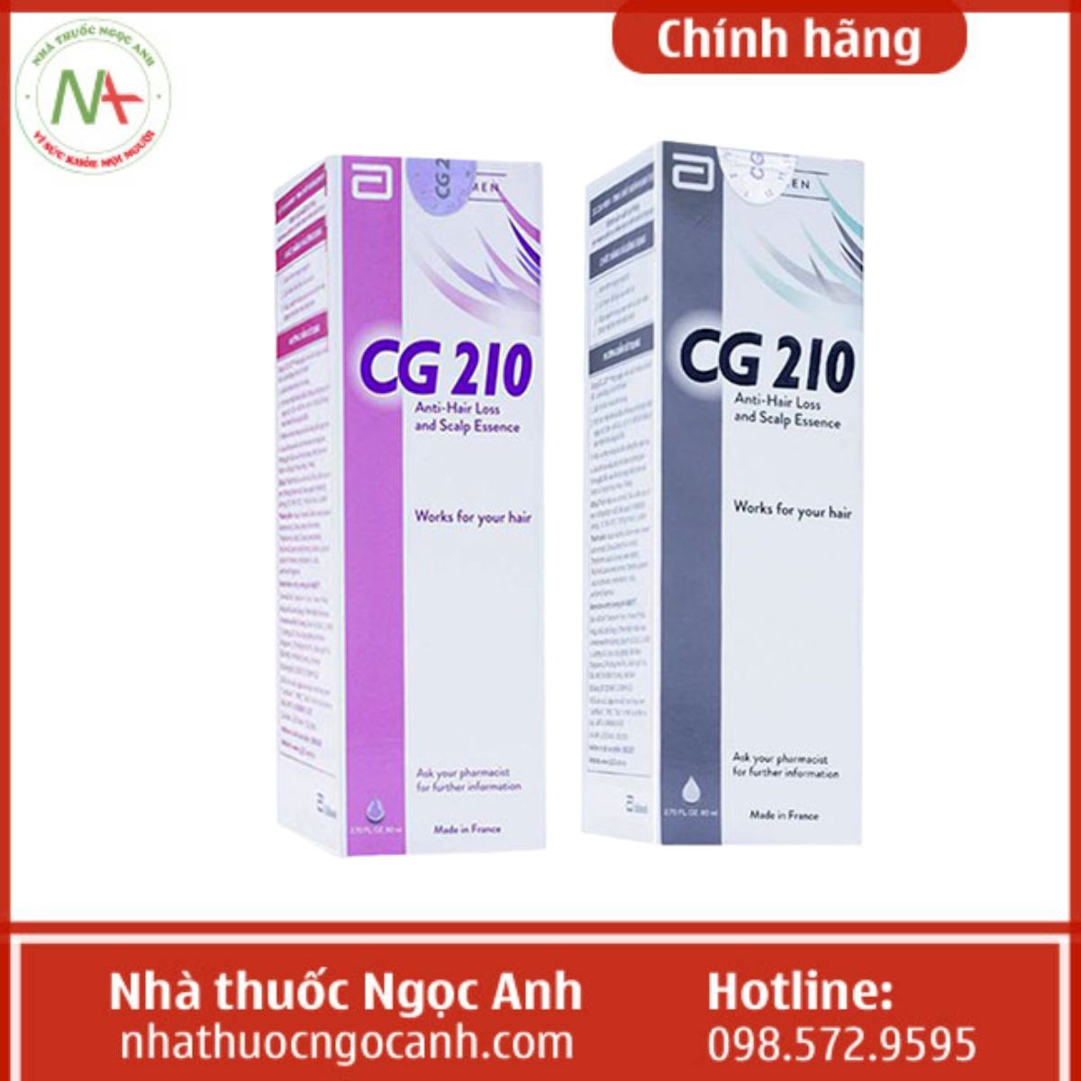 CG 210 Anti-Hair Loss And Scalp Essence có tác dụng gì, có tốt không?