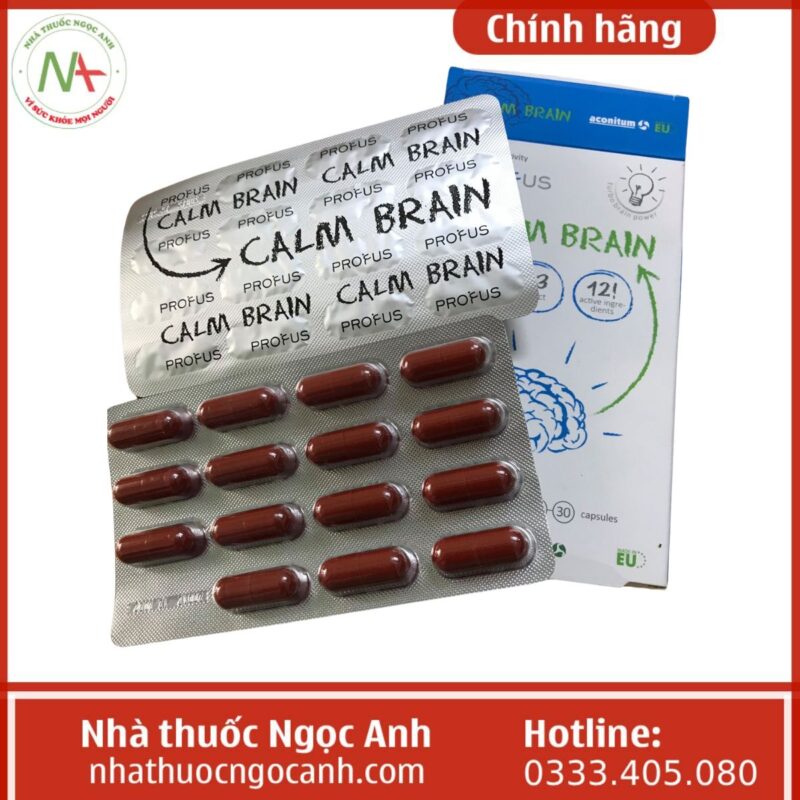 Calm Brain có tác dụng gì, có tốt không, giá bao nhiêu, mua ở đâu?