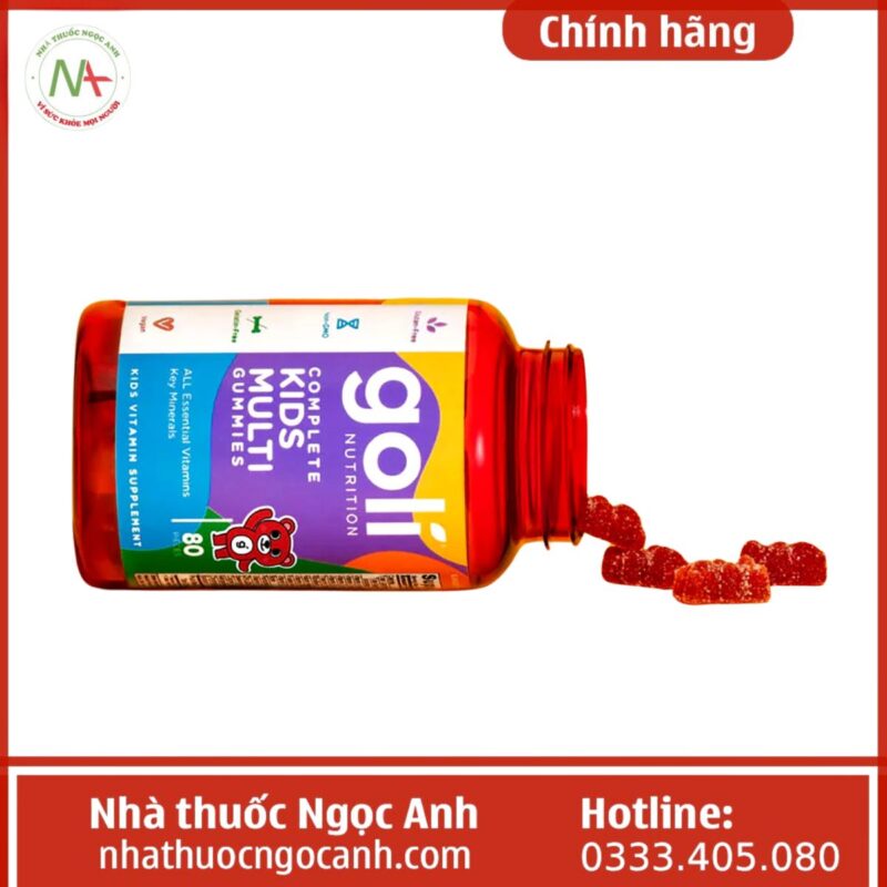 Thuốc Goli Nutrition Complete Kids Multi Gummies có tác dụng gì?