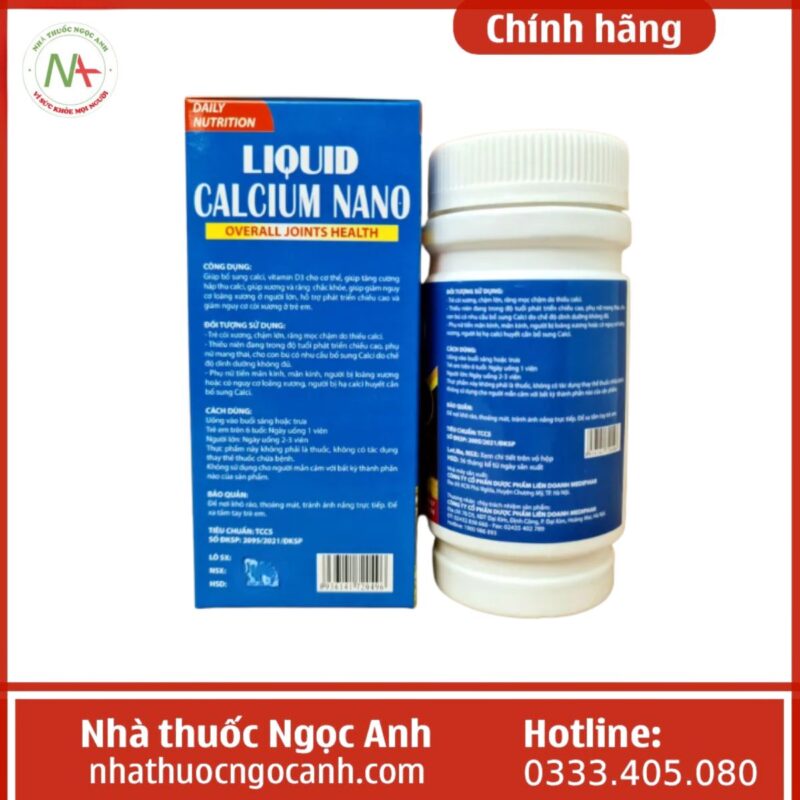 Liquid Calcium Nano Overall Joints Health