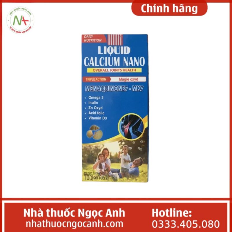 Liquid Calcium Nano Overall Joints Health