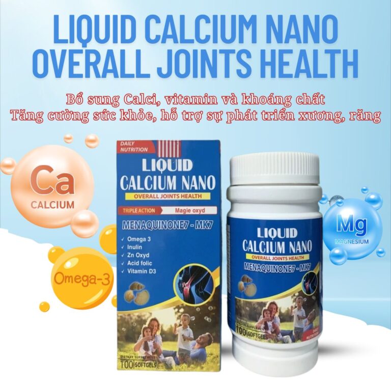 Liquid Calcium Nano Overall Joints Health