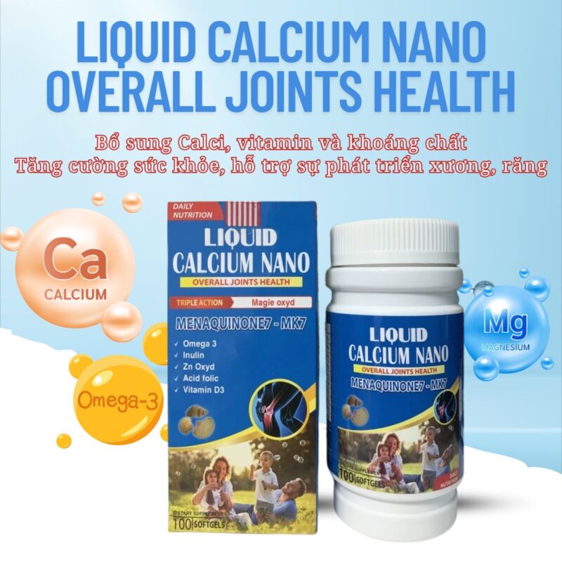 Liquid Calcium Nano Overall Joints Health