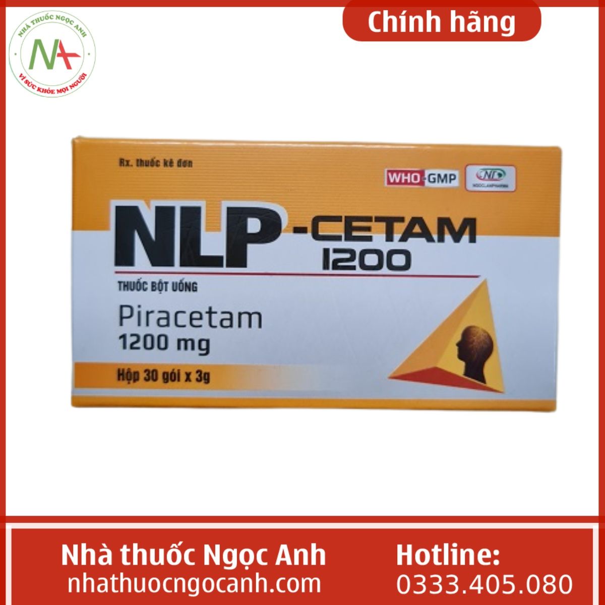 Thuốc NLP-Cetam 1200 có tác dụng gì, giá bao nhiêu, mua ở đâu?