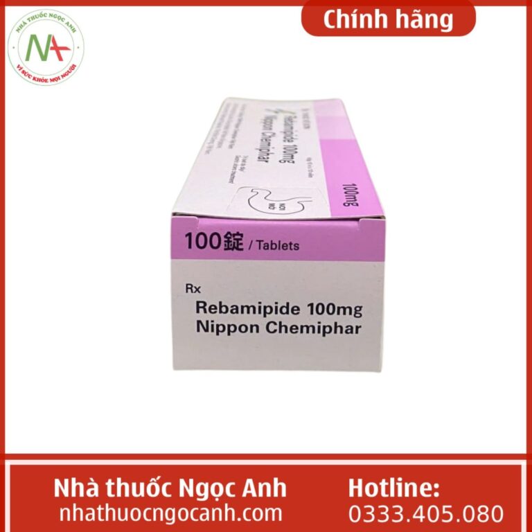Thuốc Rebamipide 100mg Nippon Chemiphar (Rebamipide) có tác dụng gì?