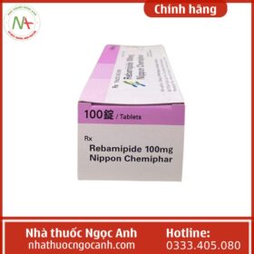 Thuốc Rebamipide 100mg Nippon Chemiphar (Rebamipide) có tác dụng gì?