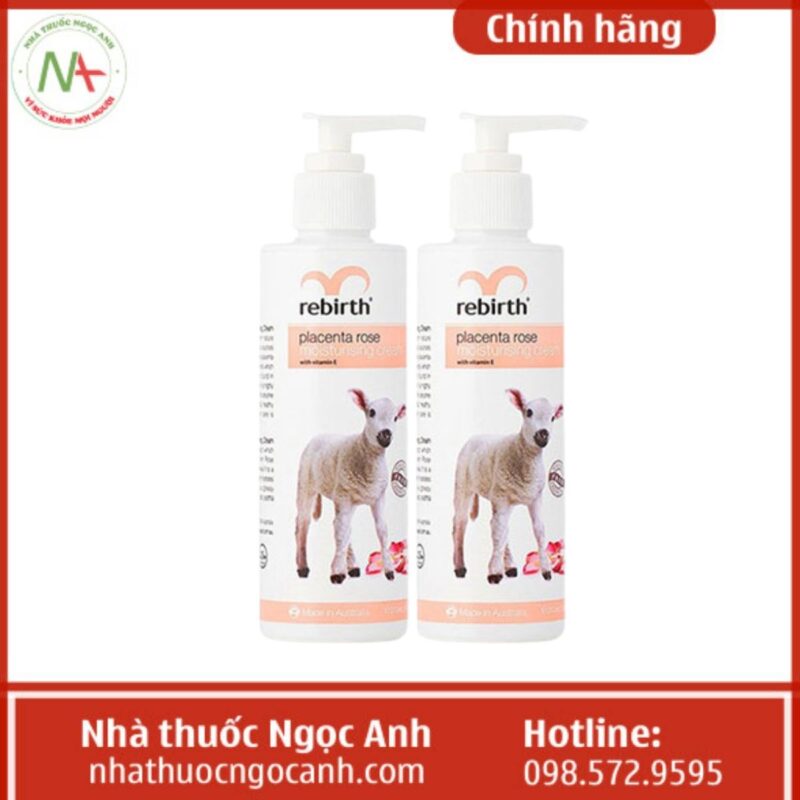 Rebirth Placenta Rose Moisturising Cream 200ml có tác dụng gì?