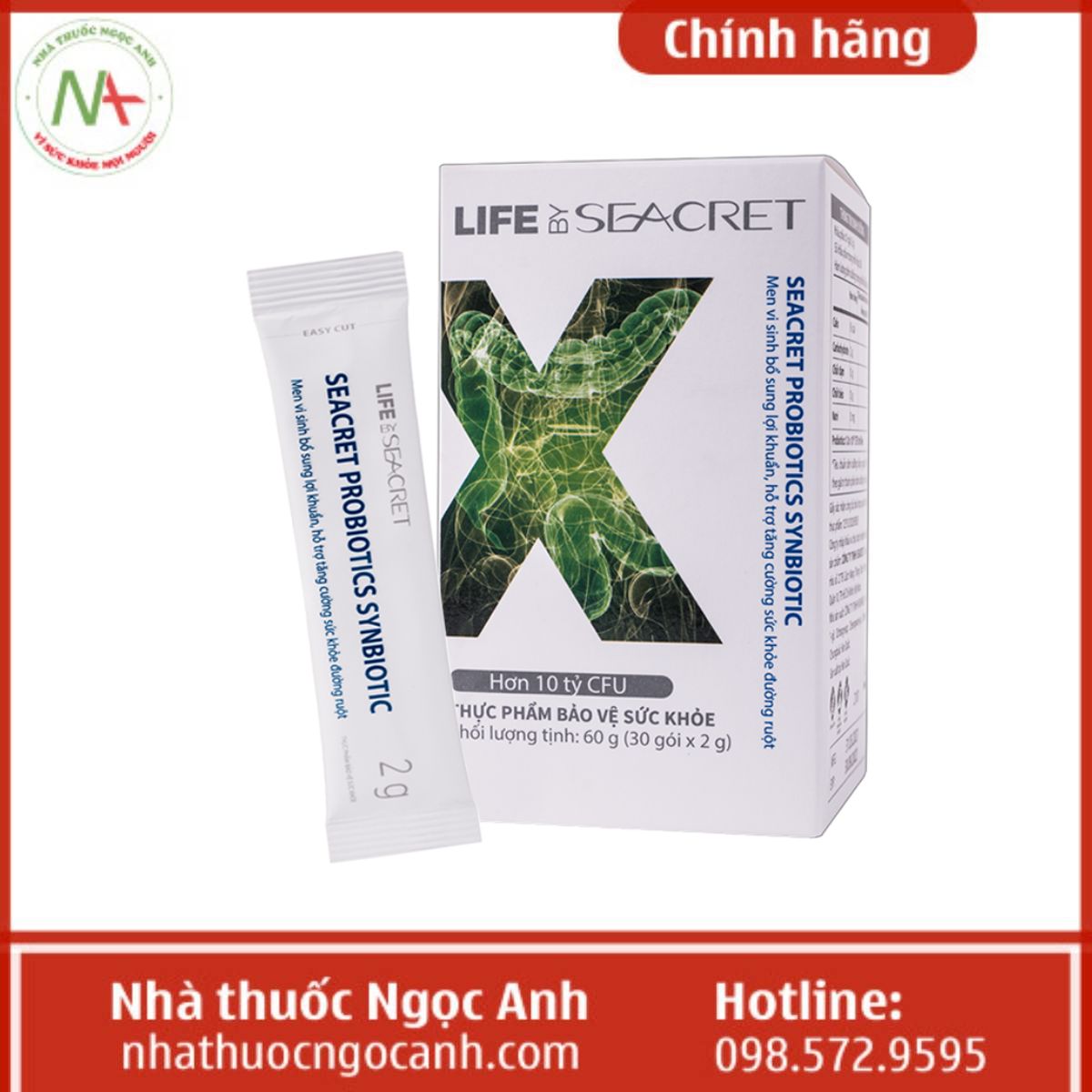 Seacret Probiotics Synbiotic có tác dụng gì, giá bao nhiêu, có tốt không?