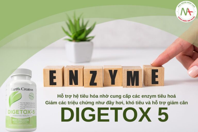 Thuốc Digetox 5 là thuốc gì, tác dụng gì, mua ở đâu, giá bao nhiêu?
