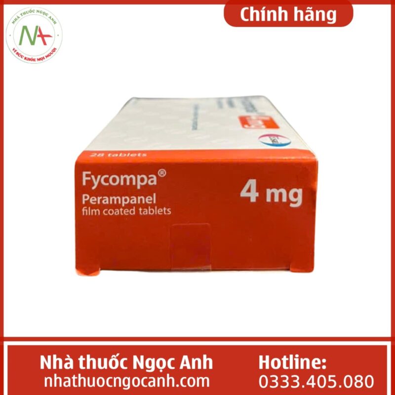 Fycompa 4mg là thuốc gì, mua ở đâu, giá bao nhiêu?