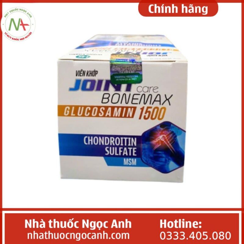 Thuốc Viên Khớp Joint Care Bonemax Glucosamin 1500 có tác dụng gì?
