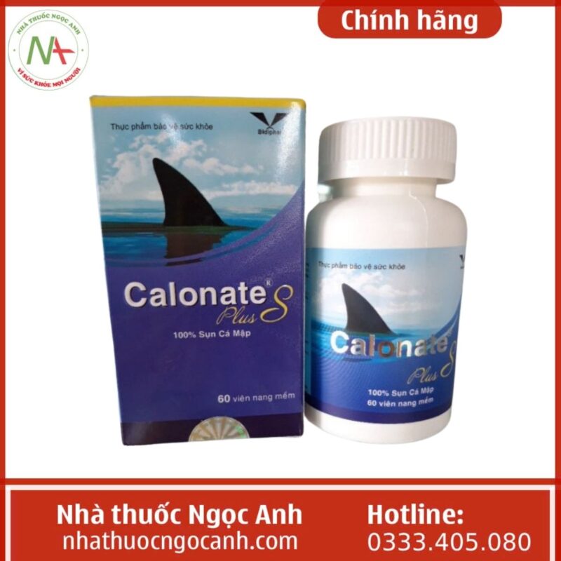 Calonate S Plus (Bột sụn cá mập) có tác dụng gì? Tìm mua ở đâu?