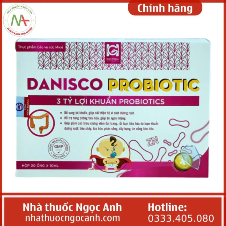 Thuốc Danisco Probiotic có tác dụng gì, giá bao nhiêu, mua ở đâu?