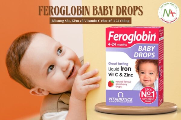 Thuốc Feroglobin Baby Drops có tác dụng gì, giá bao nhiêu, mua ở đâu?