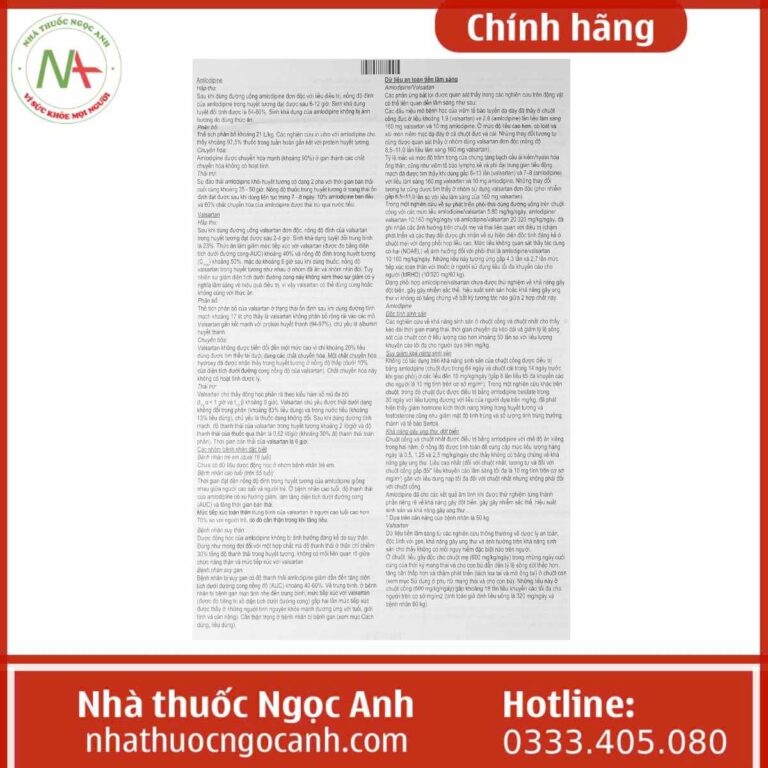 Thuốc Wamlox 5mg/80mg (Amlodipine, Valsartan) có tác dụng gì?