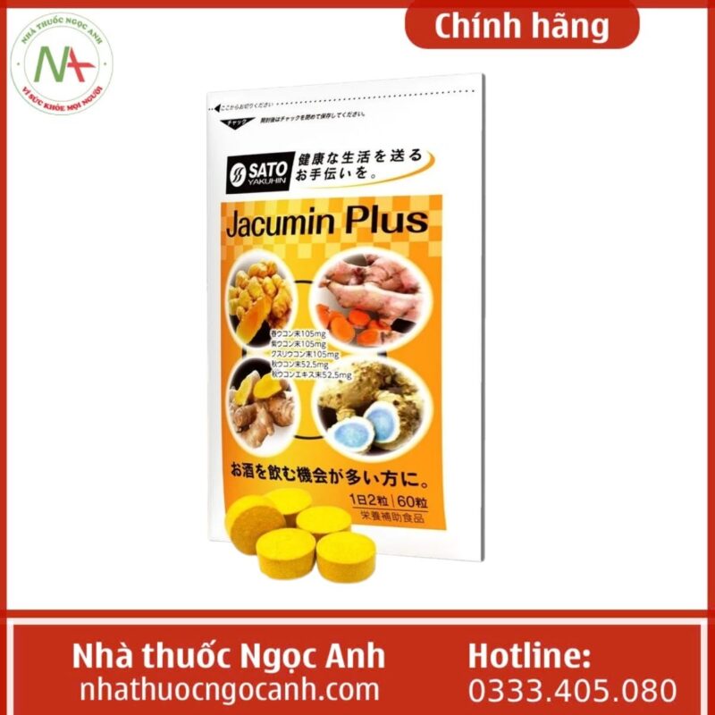 Viên uống Jacumin Plus có tác dụng gì? Mua ở đâu? Giá bao nhiêu?
